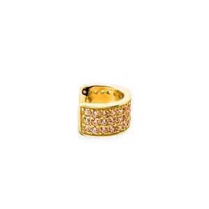 SALLY SKOUFIS Destiny Champagne Diamond Ear Cuff - Gold