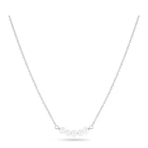 SIF JAKOBS JEWELLERY Perla Cinque Necklace - Silver