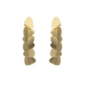 MARCIA MORAN Selene Drop Earrings - Gold