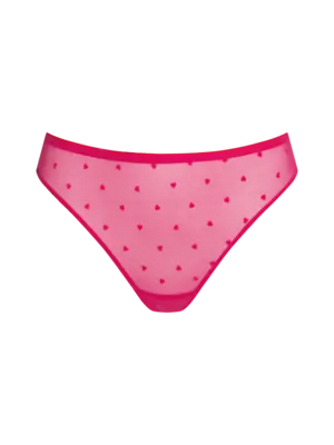 BONBON LINGERIE Heartbeat Full Brief - Pink