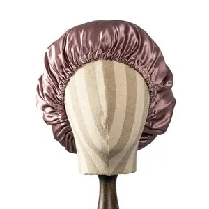 SOFT STROKES SILK Pure Mulberry Silk Hair Bonnet - Pink