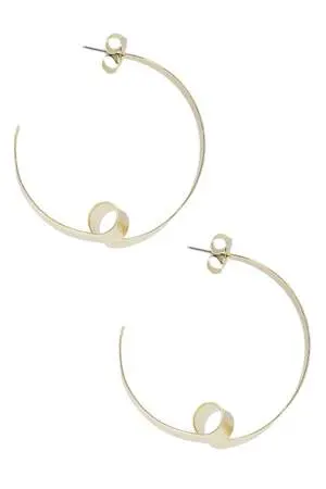 Saachi Looped Hoop Earring - Gold