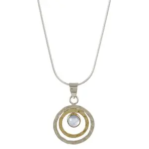 CHARLOTTE'S WEB JEWELLERY Infinity Universe Necklace - Silver/white