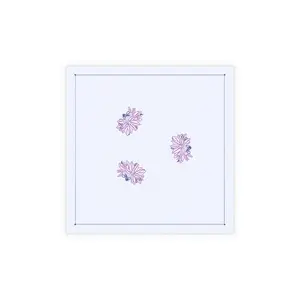 Campante Flor Tablecloth Small - White
