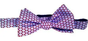 LAZYJACK PRESS Printed Bow Tie - Blue