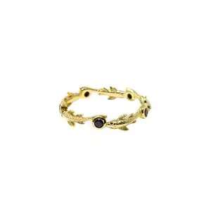 Nasi Silver Onyx Rings