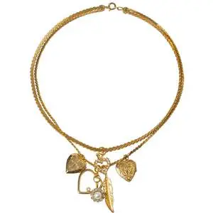 CARAMEL VINTAGE JEWELLERY Vintage Secret Love Layered Chain - Gold