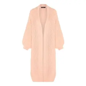 CARA & THE SKY Stevie Cable Maxi Cardigan