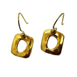 KAREN HALLAM Coco Plated Earrings