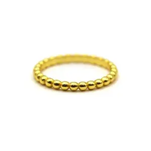VICSTONENYC FINE JEWELRY Handmade Eternity Ring - Gold