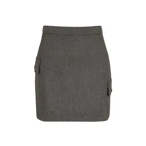 THE MOLC Mini Skirt With Pocket Details