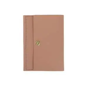 VIDA VIDA Vida Blush Leather Passport Holder