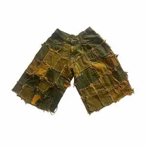 Women's Patchwork Shorts