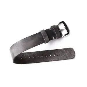 ROARCRAFT Watch Strap Leather Nato One-piece - Grey