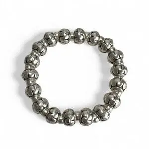 BY VIRGO Eryndor Beaded Bracelet - Silver