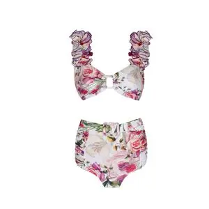 NUR KARAATA Lily Bianca Bikini Set - White