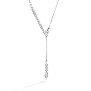 SHABELLA NYC Aphrodite Necklace - Silver