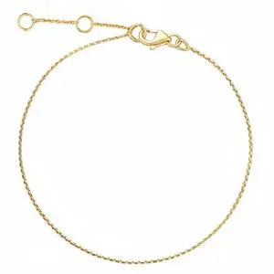 ZOHREH 9k Anaconda Chain Bracelet - Gold