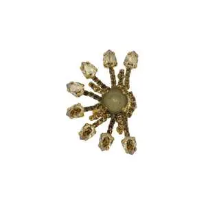 VICKISARGE Champagne Bubbles Cocktail Ring