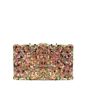 SIMITRI Embellished Donut Clutch