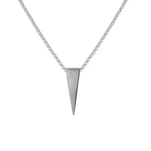 EDGE ONLY Spike Pendant Necklace - Silver
