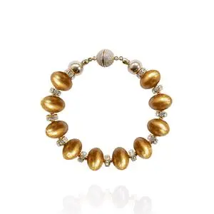 SAULE LABEL Saule Label Mika Beaded Bracelet Gold/yellow