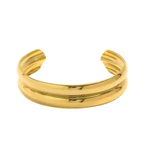 MICKEY'S GIRL Double Cuff Bracelet - Gold