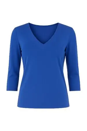 CONQUISTA V-neck Long-sleeve Top