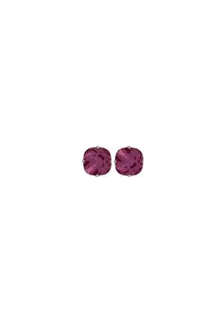 VICKISARGE The Little Stud Earrings In Platinum