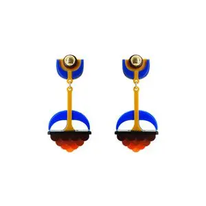 GISSA BICALHO Filianto Topaz Dangle Earrings - Blue