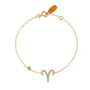 LATELITA Zodiac Aries Bracelet - Gold