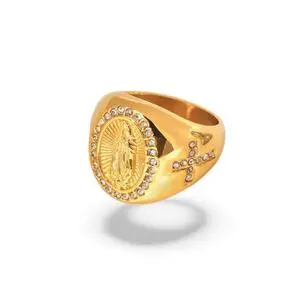 Jagged Halo Jewelry Gold Rings