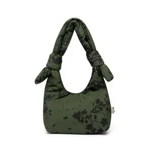 LEFRIK Biwa Puffy Mini Shoulder Bag - Green