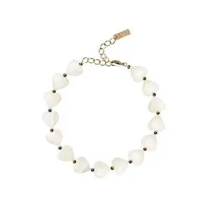 ADRIANA PAPPAS DESIGNS Mother Of Pearl Beaded Anklet