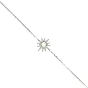 SPERO LONDON Sun Sterling Bracelet - Silver
