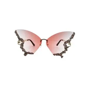 HORTONS ENGLAND Butterfly Embellished Sunglasses