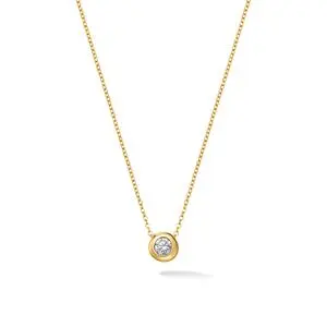 DOWER & HALL Fine Solitaire Diamond Pendant