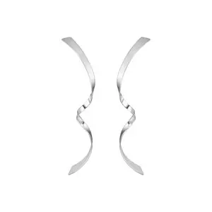 OW Big Swirl Stud Earrings