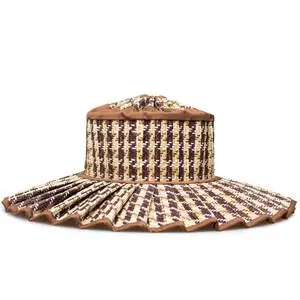 Lorna Murray Mozambique Luxe Capri Maxi Hat - Brown