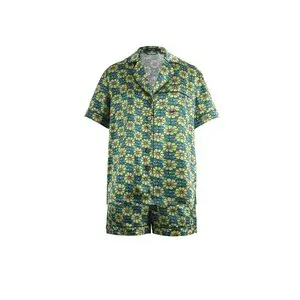 EMMA WALLACE Morgan Shorty Pj Set - Green