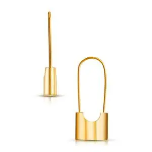 ELLIE VAIL JEWELRY Londyn Lock Earring - Gold