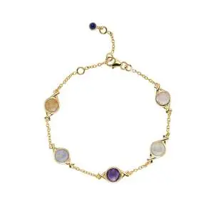 AUREE JEWELLERY Palma Gemstone Bracelet - Gold