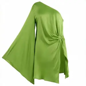 THE ETHOS STUDIO Gaia Top/mini Dress - Green