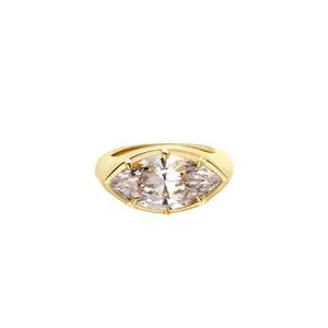 ONEWILDONE Cherry On Top Marquise Ring - Gold