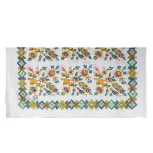 SPRINGMOONATELIER Floral Scarf - White