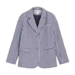 LONDON ATELIER BYPRODUCT Striped Tailored Blazer