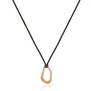 A WEATHERED PENNY Nyx Pendant Necklace - Brown/pink