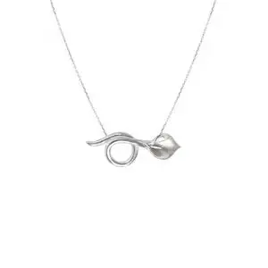 ALEGORIA JEWELLERY Calla Lily Pendant Necklace
