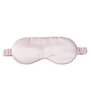 SOFT STROKES SILK Pure Mulberry Silk Eye Mask Set Of Two - Pink