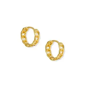LAIT & LUNE Cerro Hoop Earrings - Gold